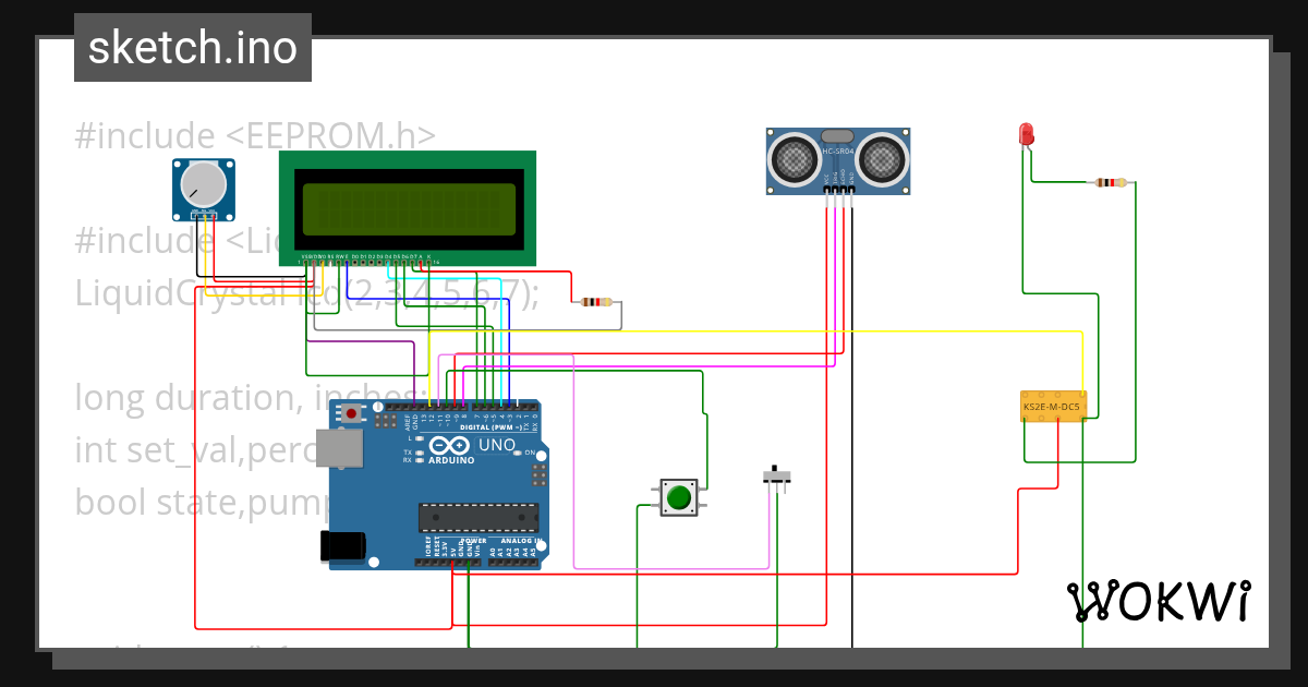 assignment 1 automatic motor - Wokwi ESP32, STM32, Arduino Simulator