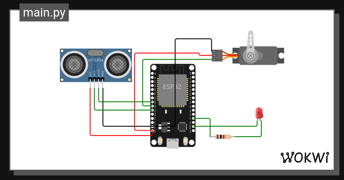 Smart Trash Bin Copy - Wokwi ESP32, STM32, Arduino Simulator Smart Trash Bin Copy - Wokwi ESP32, STM32, Arduino Simulator