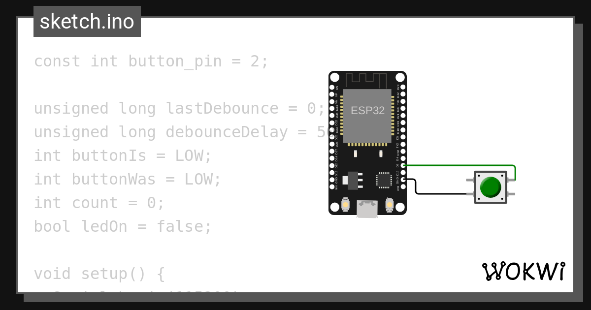 Questao1parte2 Wokwi Esp32 Stm32 Arduino Simulator