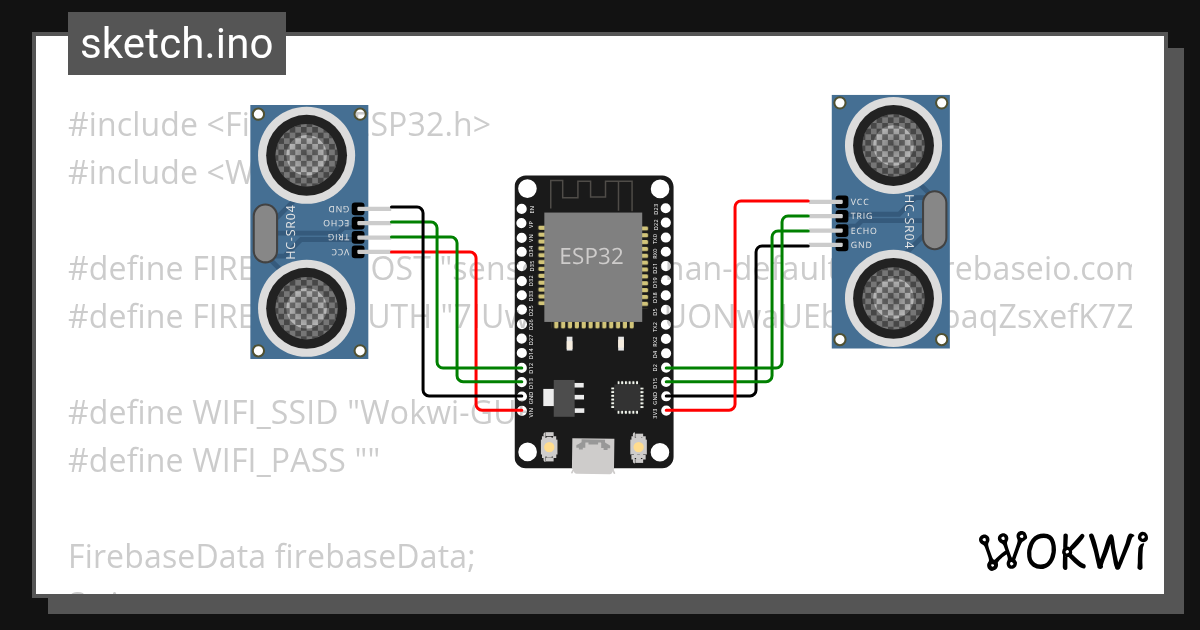 Sensor Keamanan Wokwi Esp32 Stm32 Arduino Simulator
