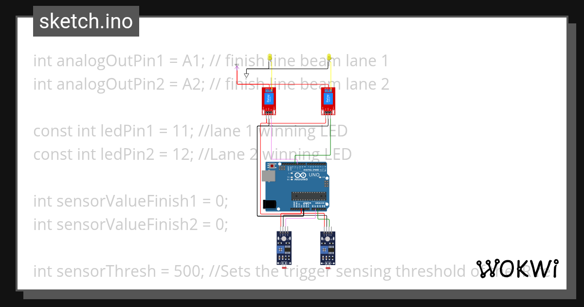 Win Lights - Wokwi ESP32, STM32, Arduino Simulator