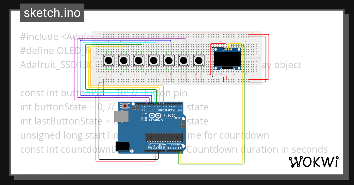 Sequence with OLED Copy - Wokwi ESP32, STM32, Arduino Simulator