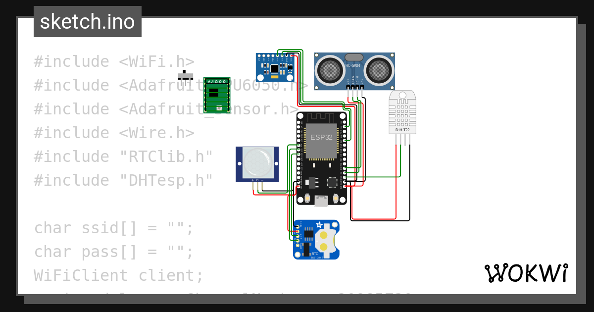 Ocean Project Wokwi Esp32 Stm32 Arduino Simulator 2171
