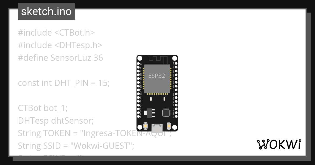 Proyecto 3 - Wokwi ESP32, STM32, Arduino Simulator