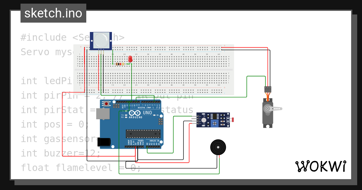 Smart Home Wokwi Esp32 Stm32 Arduino Simulator 6510
