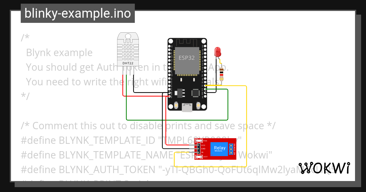 Esp32blynkdht22led Wokwi Esp32 Stm32 Arduino Simulator