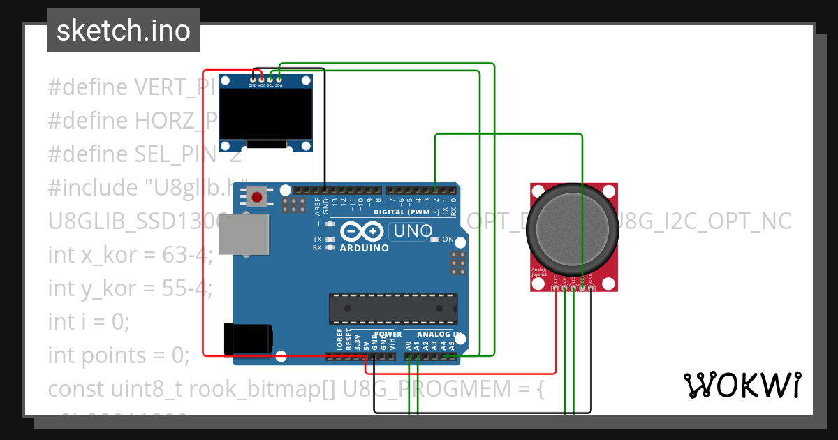 joystick - Wokwi ESP32, STM32, Arduino Simulator