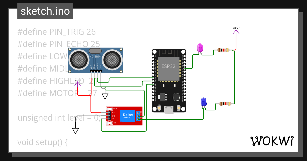 Water Controller Assignment 1 Wokwi Esp32 Stm32 Arduino Simulator