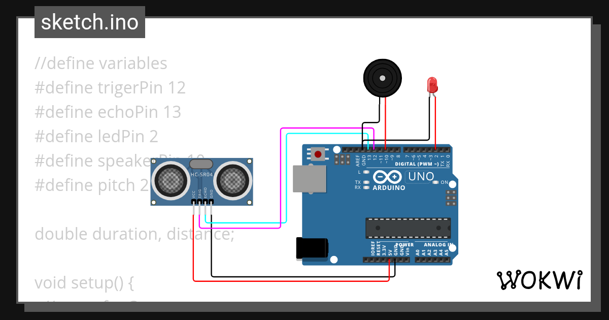 Thief security alarm Copy - Wokwi ESP32, STM32, Arduino Simulator