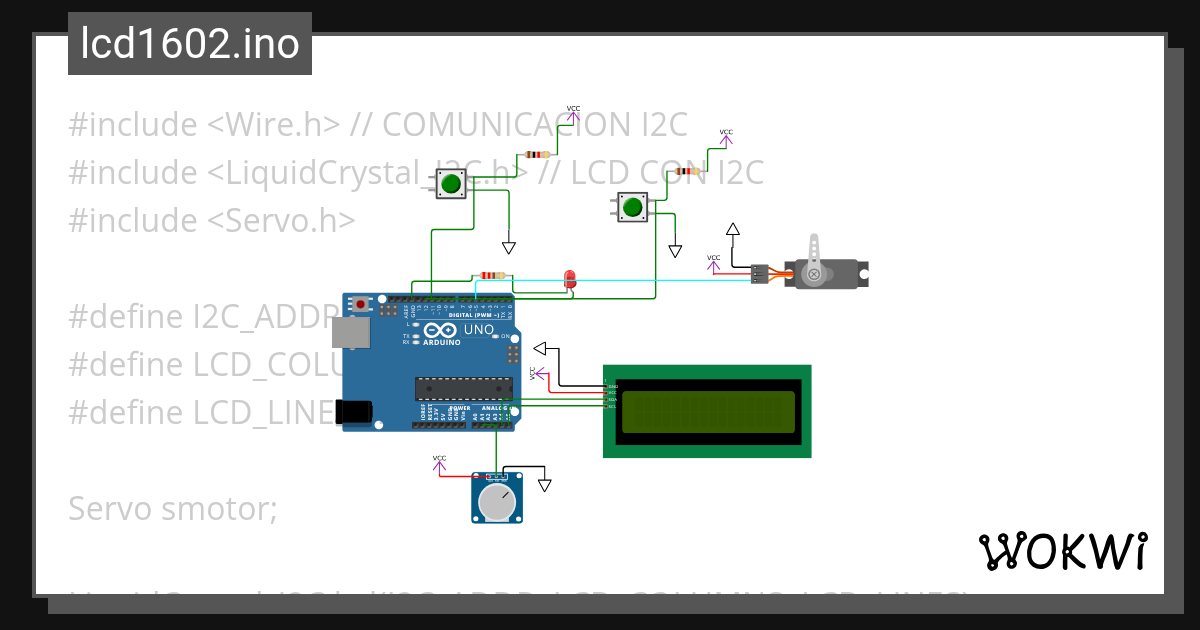 LCD I2C.ino Copy - Wokwi ESP32, STM32, Arduino Simulator
