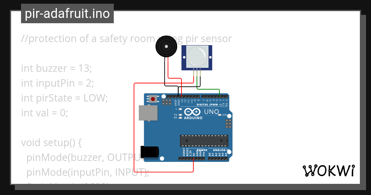 pir-security.ino Copy - Wokwi ESP32, STM32, Arduino Simulator pir-security.ino Copy - Wokwi ESP32, STM32, Arduino Simulator
