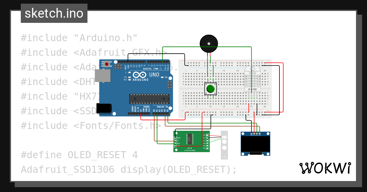 Water Recorder Wokwi Esp32 Stm32 Arduino Simulator