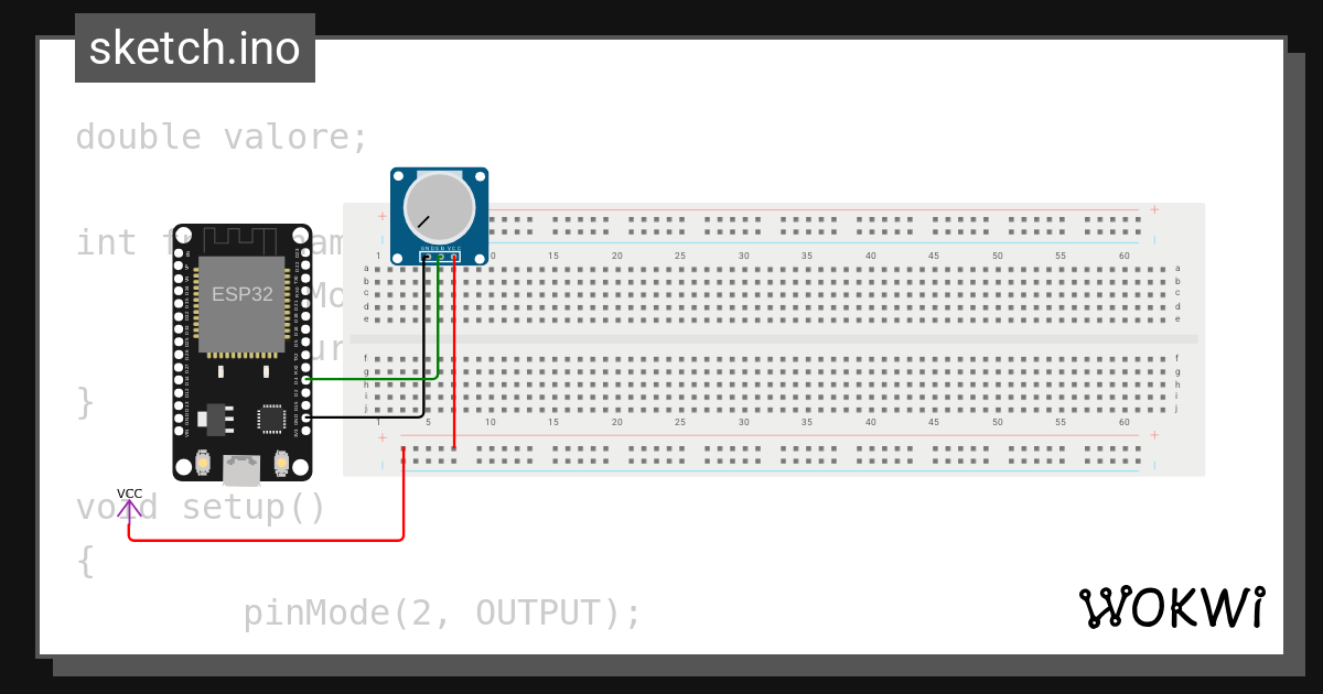 2potenziometroled Integrato Wokwi Esp32 Stm32 Arduino Simulator 0837