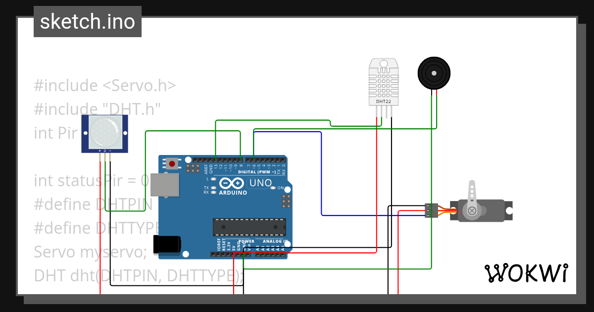 MY SMART DOOR Copy - Wokwi ESP32, STM32, Arduino Simulator