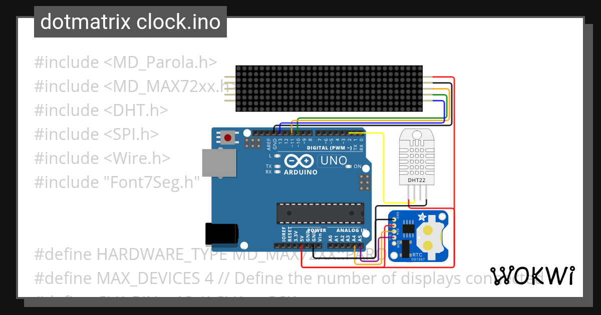 digital clock.ino Copy - Wokwi ESP32, STM32, Arduino Simulator