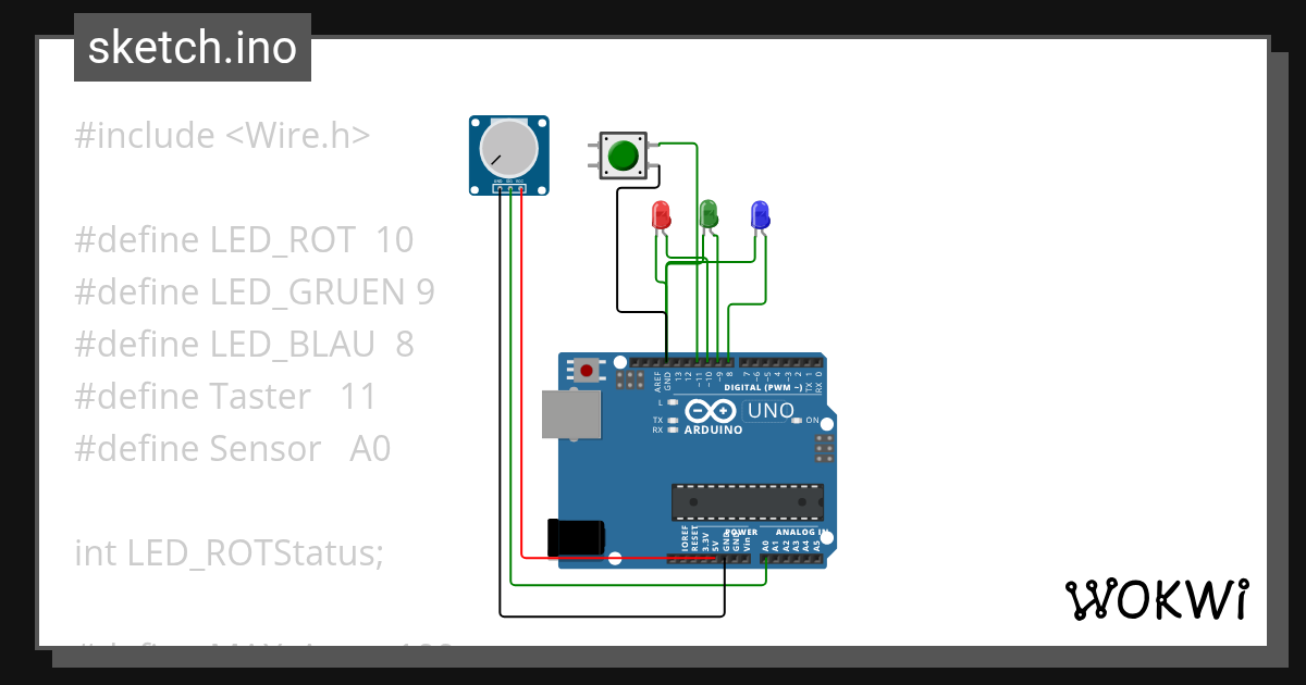 LM35 - Wokwi ESP32, STM32, Arduino Simulator