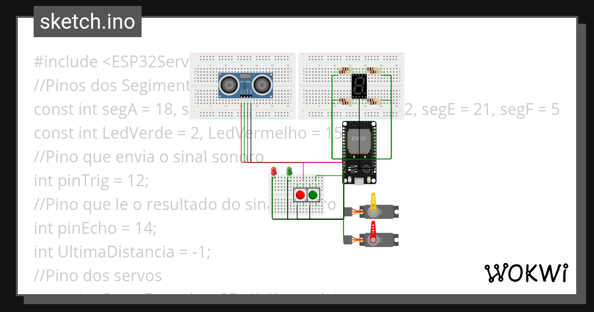 Projeto 3 100% - Wokwi ESP32, STM32, Arduino Simulator