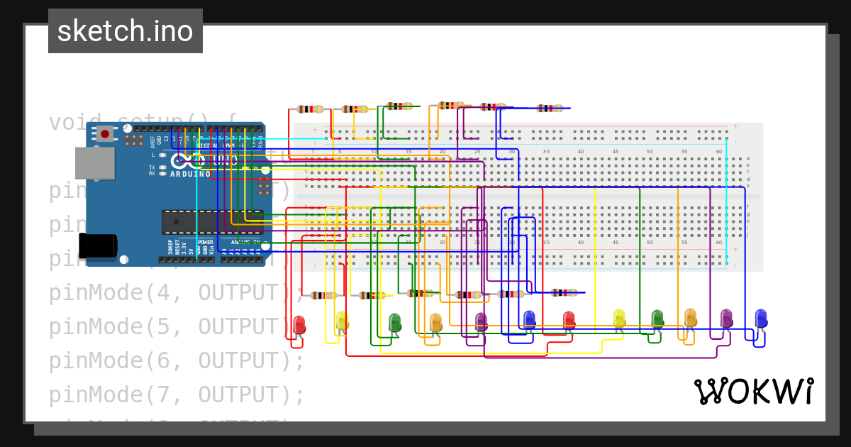 Proejto Farol Iot V4 Wokwi Arduino And Esp32 Simulator 2655