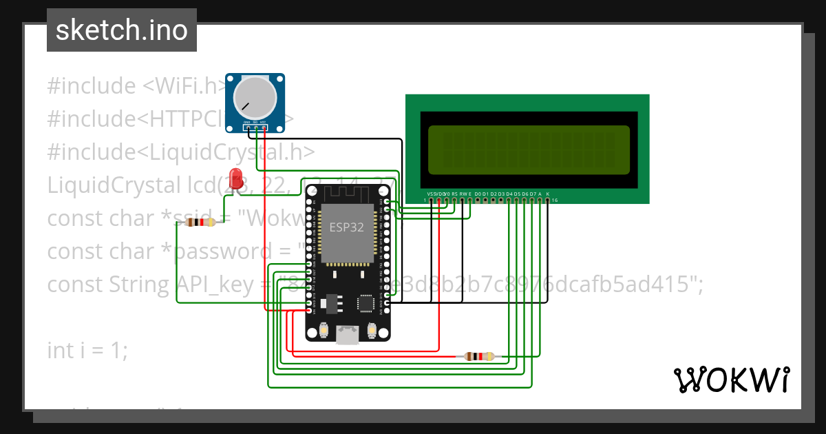 Lab07 Conexão Wifi Desafio 2 Wokwi Esp32 Stm32 Arduino Simulator 3920