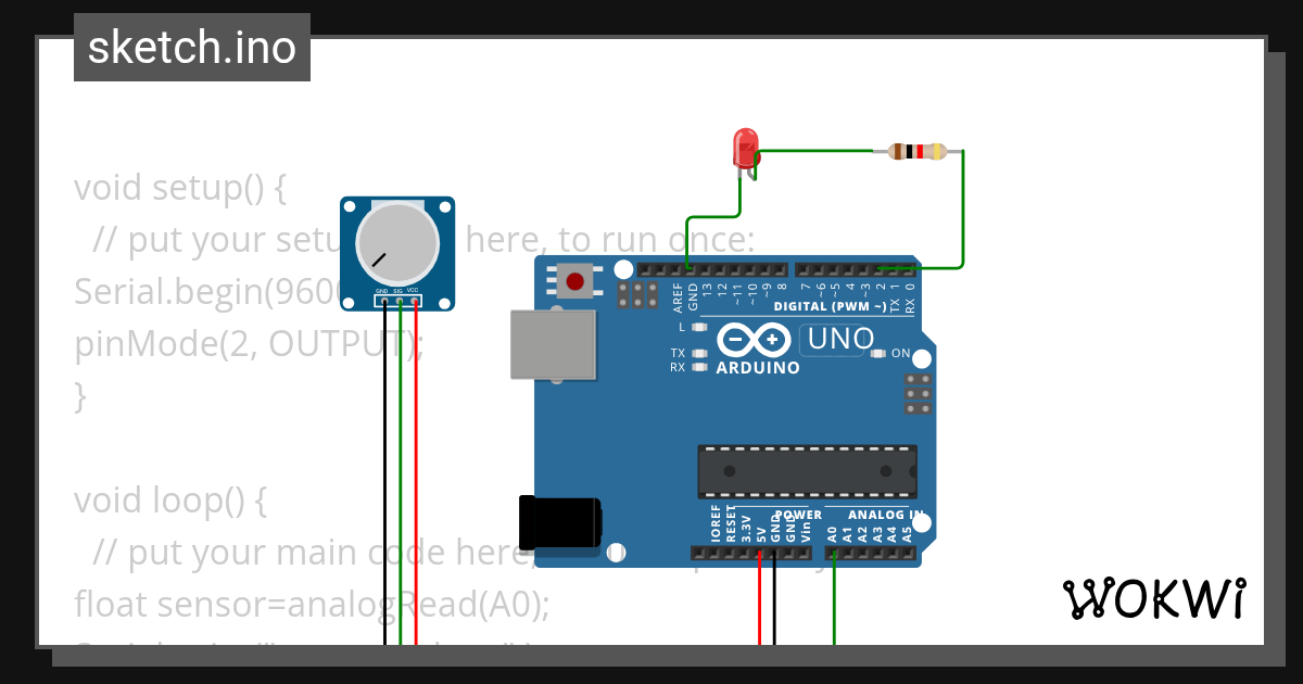 adc - Wokwi ESP32, STM32, Arduino Simulator
