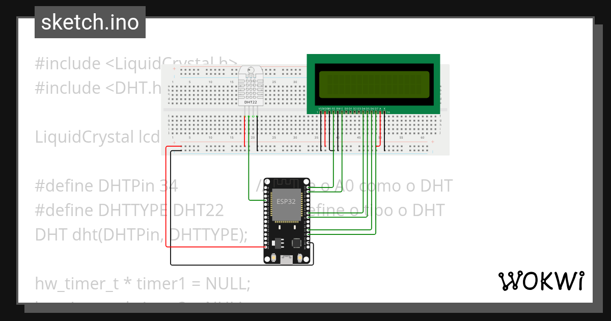 Lab 04 Parte 2 Wokwi Esp32 Stm32 Arduino Simulator 8389