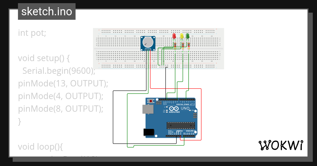 EJERCICIO 3 - Wokwi ESP32, STM32, Arduino Simulator