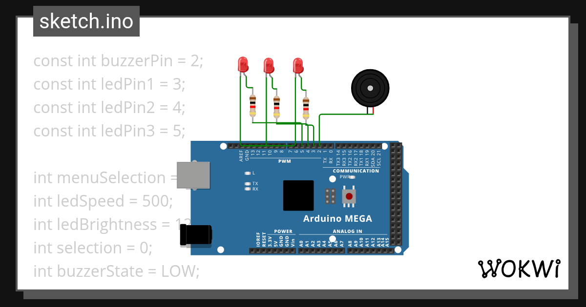 assignment 1 - Wokwi ESP32, STM32, Arduino Simulator