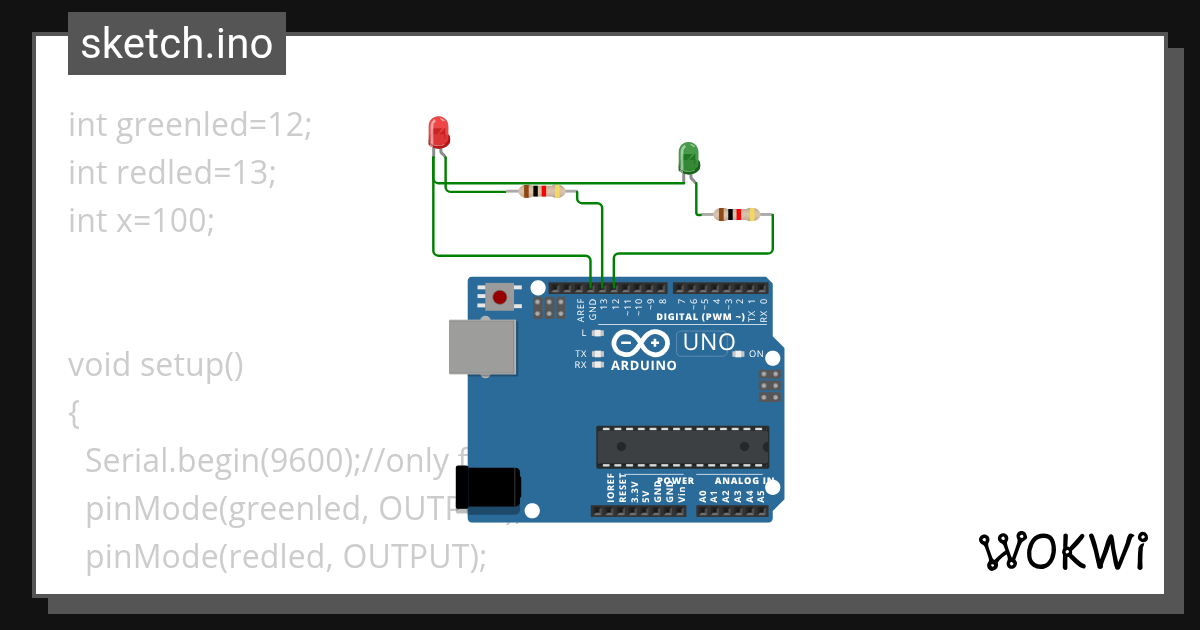 Program1 Wokwi Esp32 Stm32 Arduino Simulator 