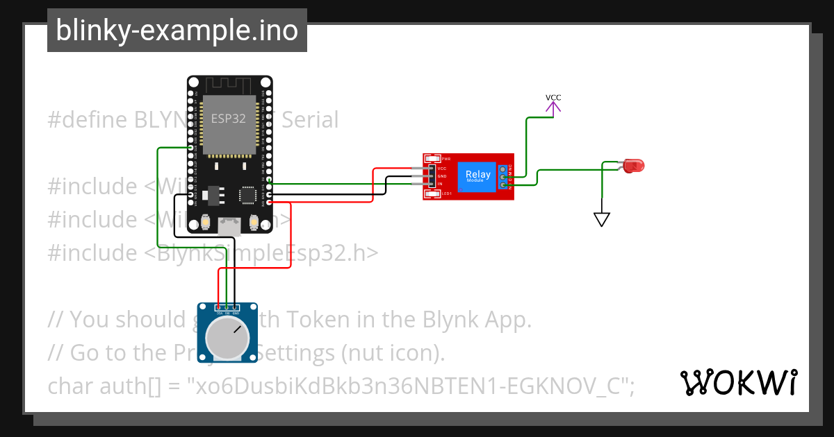 Blinky O Copy Copy Wokwi Esp32 Stm32 Arduino Simulator 