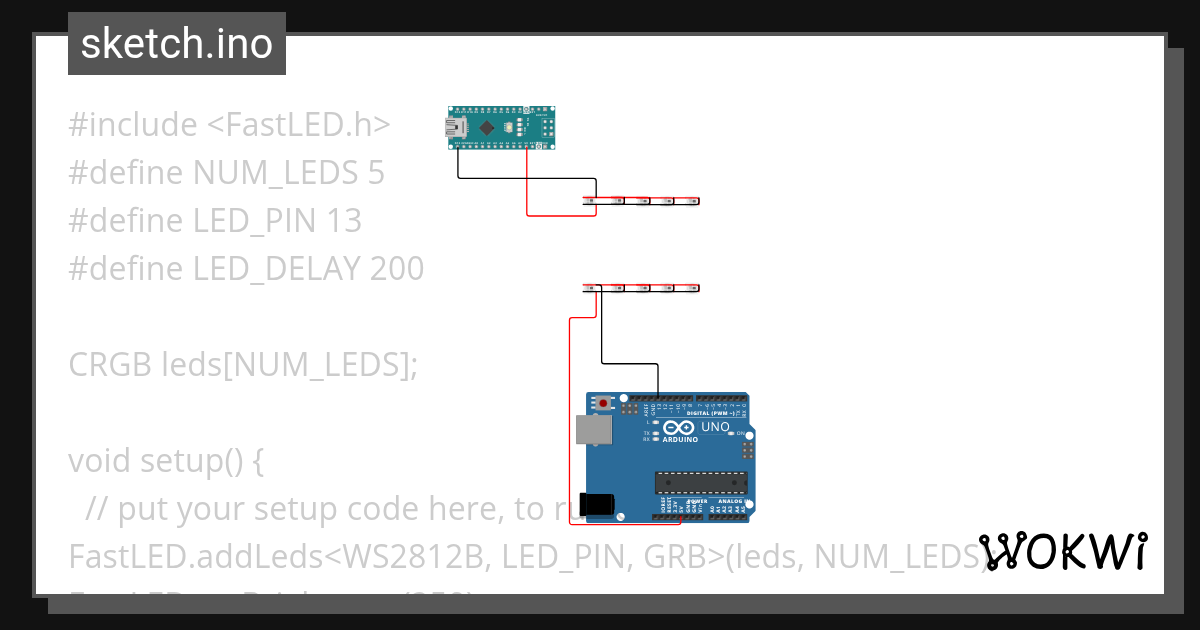 Addressable Leds Wokwi Esp32 Stm32 Arduino Simulator