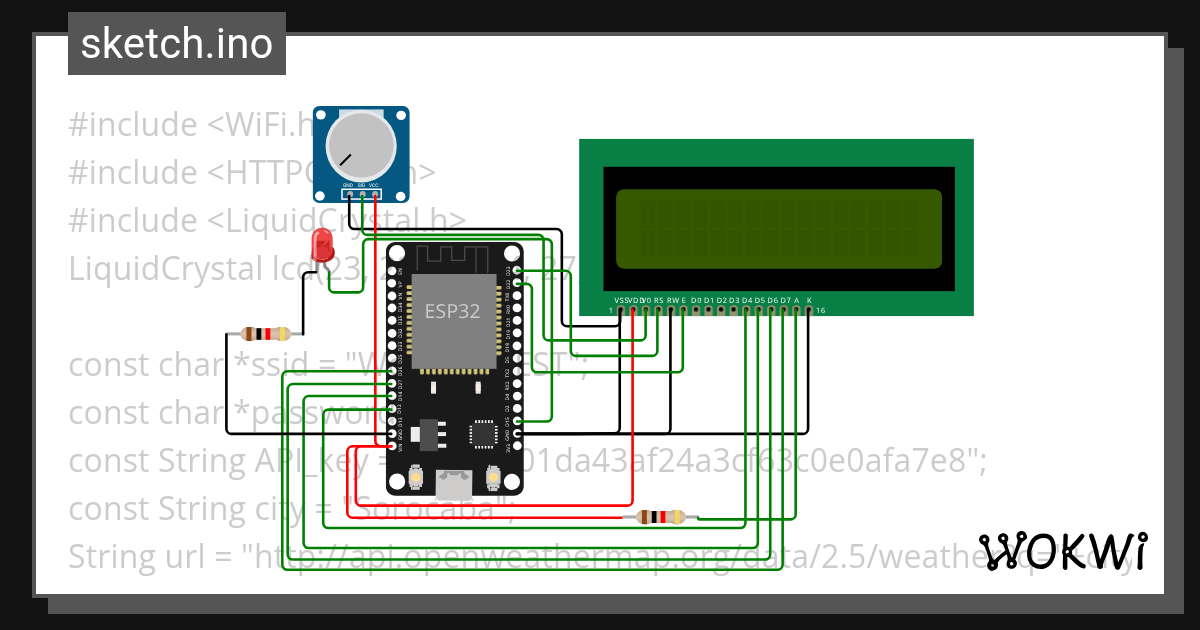 Desafio 1 - Wokwi ESP32, STM32, Arduino Simulator