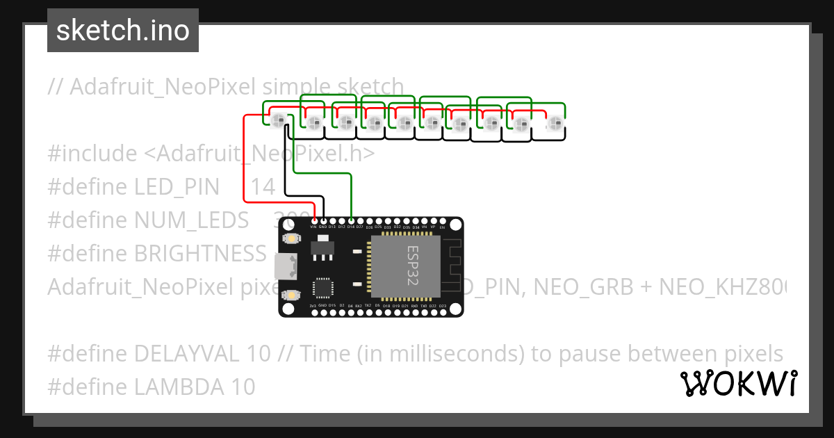 neopixel Copy - Wokwi ESP32, STM32, Arduino Simulator