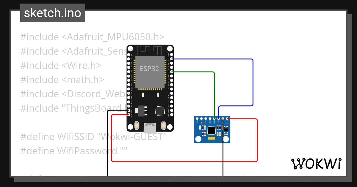 Door Intruder Detector Prototype Wokwi Esp32 Stm32 Arduino Simulator 9979
