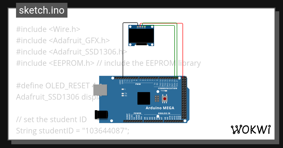 Lab 5 - Credit - Wokwi ESP32, STM32, Arduino Simulator