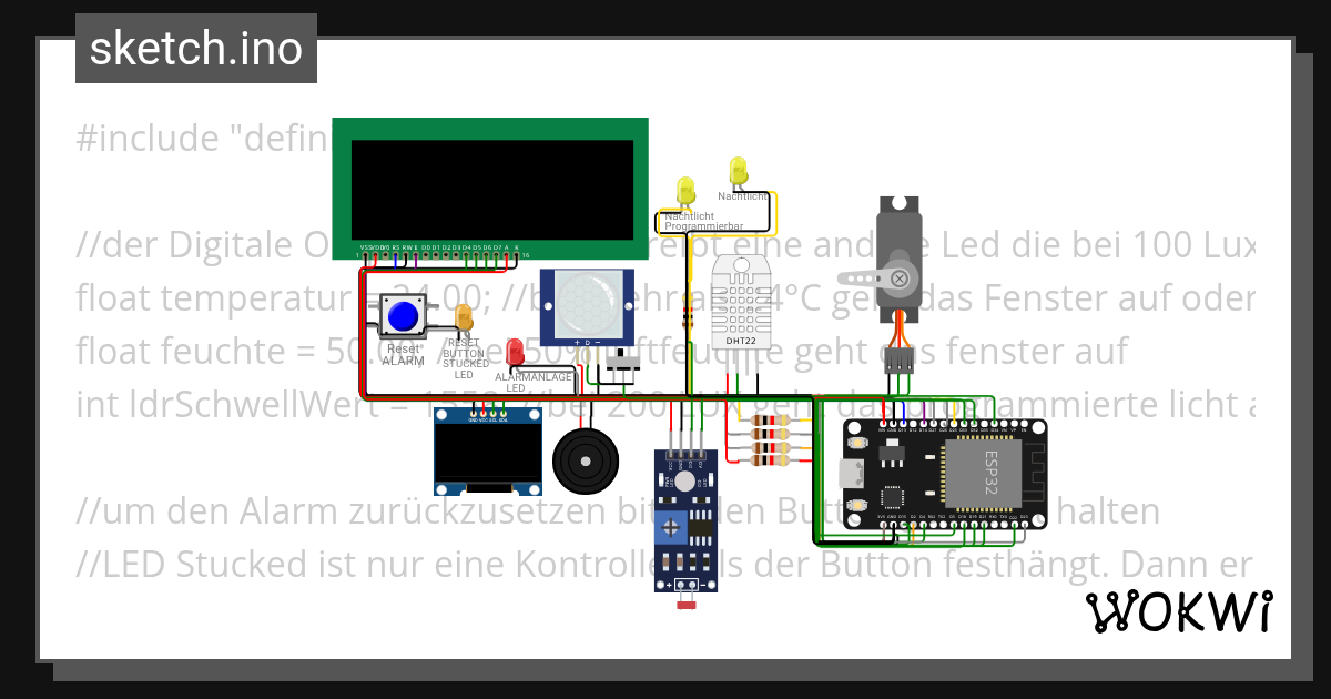 Smart Home v1.02 - Wokwi ESP32, STM32, Arduino Simulator