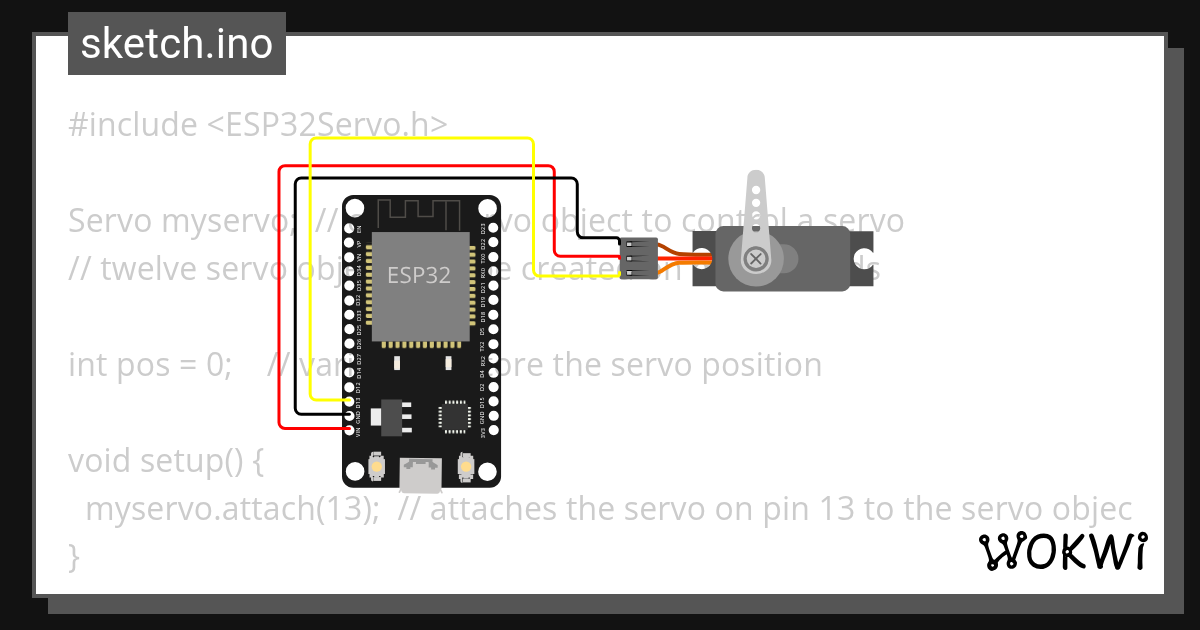 Servo_Motor - Wokwi ESP32, STM32, Arduino Simulator