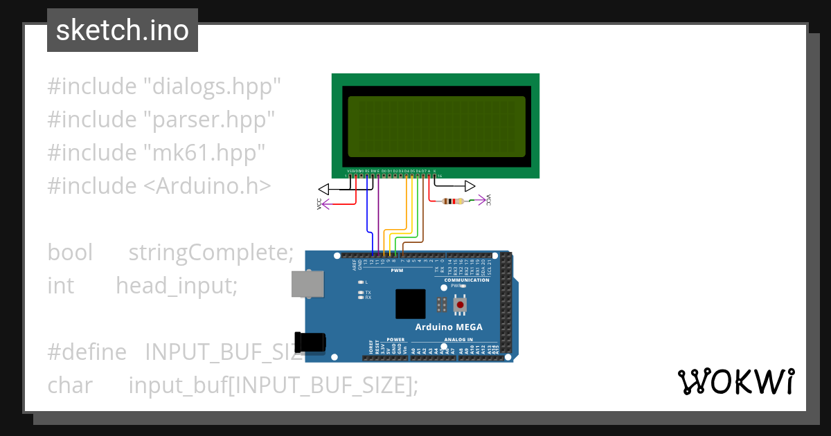 MK-61FD_mega_v0 - Wokwi ESP32, STM32, Arduino Simulator