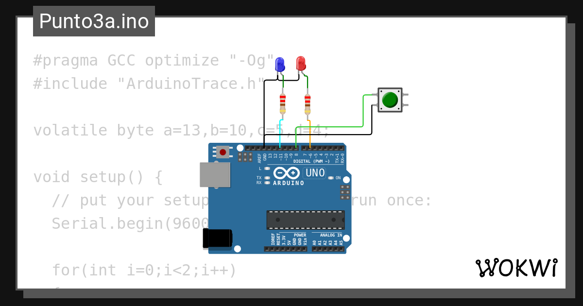 Punto3 A Wokwi Esp32 Stm32 Arduino Simulator