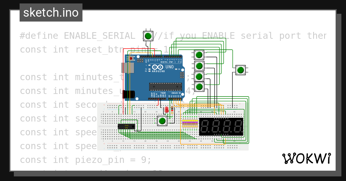 Countdowntimer Simulation Wokwi Esp32 Stm32 Arduino Simulator 1190