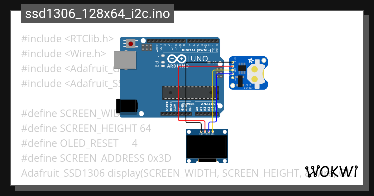 Embedded System Digital Clock - Wokwi ESP32, STM32, Arduino Simulator