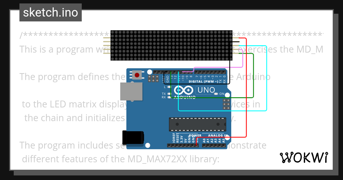 Matrix Test Copy Wokwi Esp32 Stm32 Arduino Simulator 