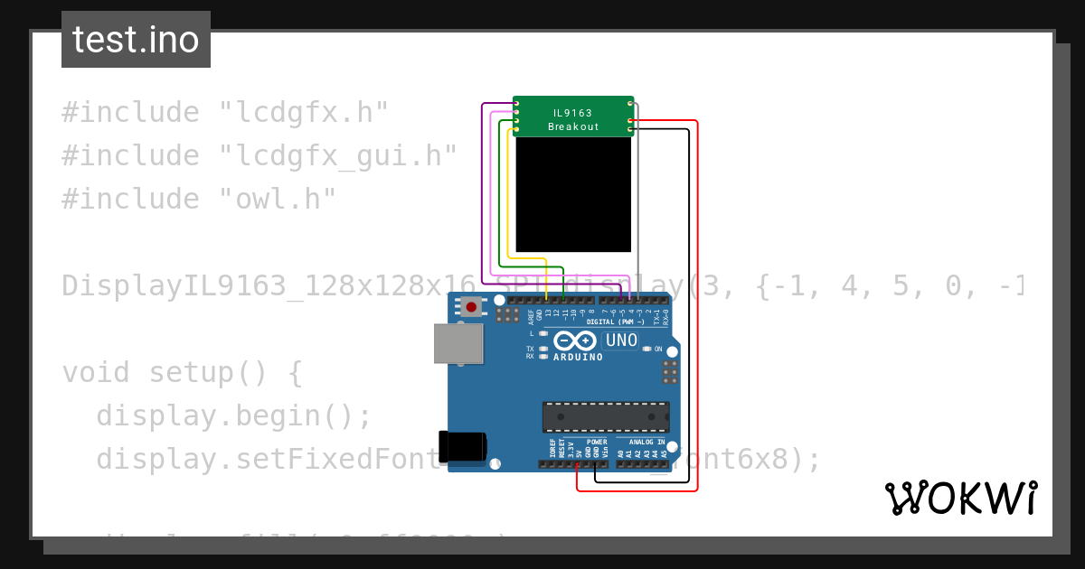 test.ino - Wokwi ESP32, STM32, Arduino Simulator test.ino - Wokwi ESP32, STM32, Arduino Simulator
