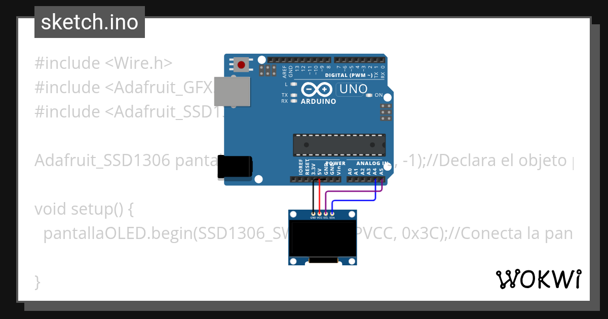 Pantalla 1 - Wokwi ESP32, STM32, Arduino Simulator
