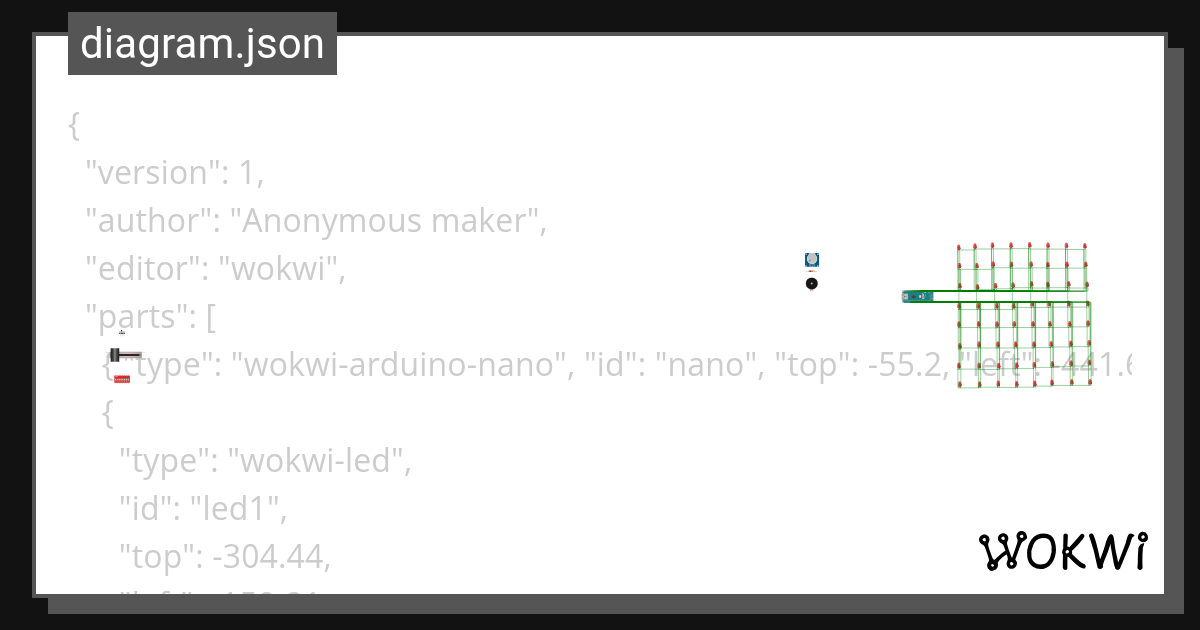 CuboLed3D - Wokwi ESP32, STM32, Arduino Simulator
