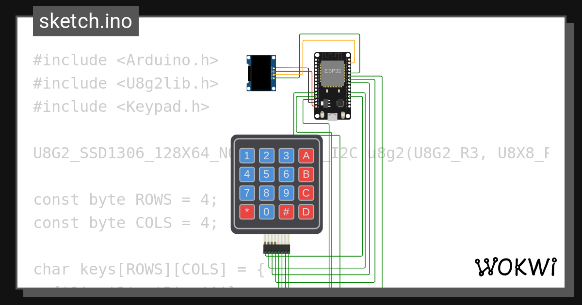 Tetris Wokwi Esp32 Stm32 Arduino Simulator