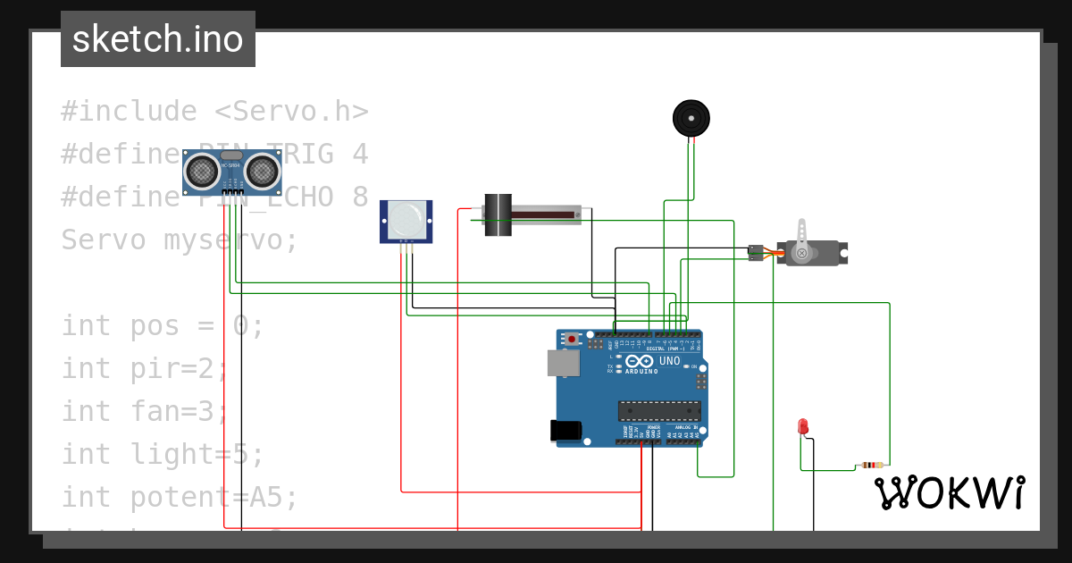 Smart Home Wokwi Esp32 Stm32 Arduino Simulator 5372