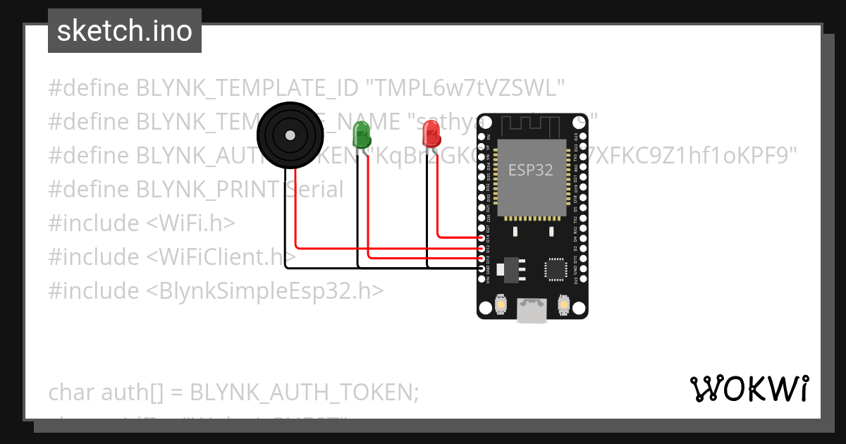 LATIHAN 9 - Wokwi ESP32, STM32, Arduino Simulator
