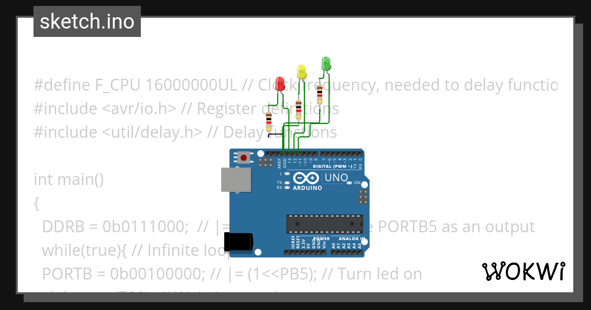 Atmel_C Pisca_led em c - Wokwi ESP32, STM32, Arduino Simulator