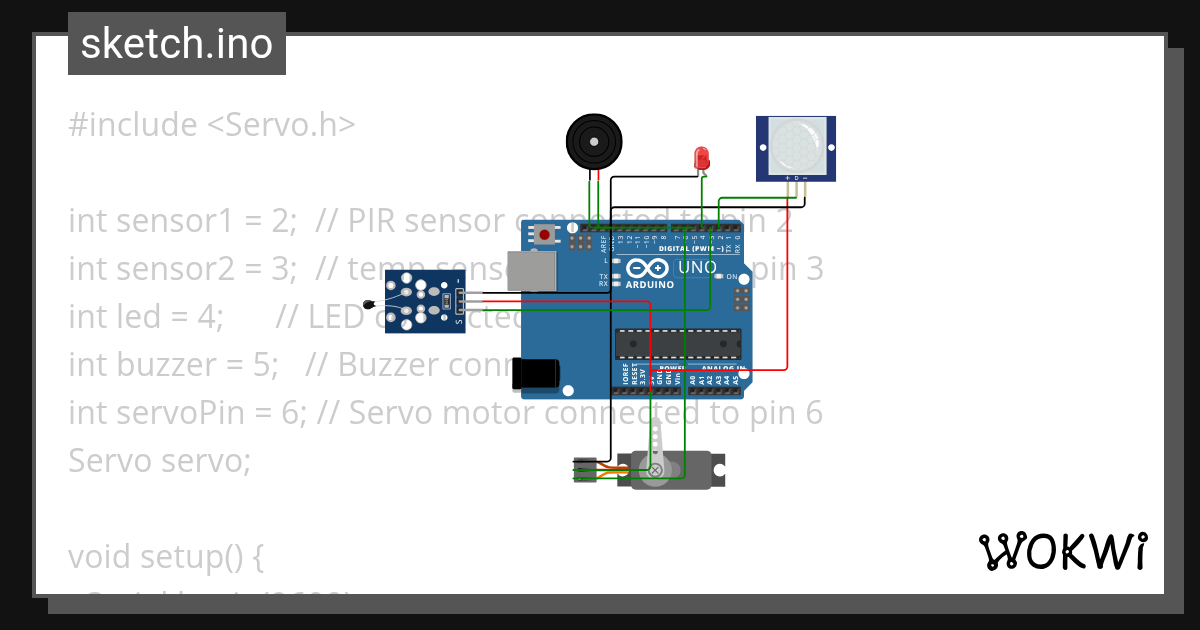 Smart Home Wokwi Esp32 Stm32 Arduino Simulator