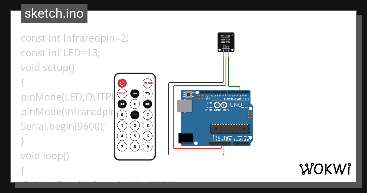 ir sensor - Wokwi ESP32, STM32, Arduino Simulator